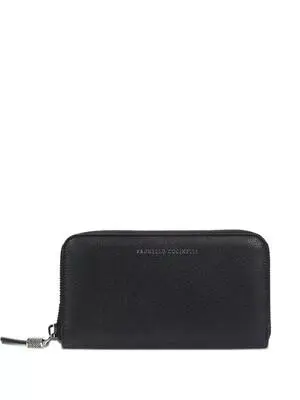 Brunello Cucinelli Zip-around Leather Wallet - Black