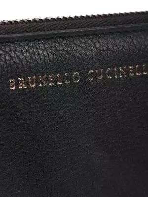Brunello Cucinelli Zip-around Leather Wallet