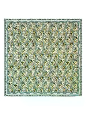 Tory Burch Dream Paisley-pattern Square Scarf