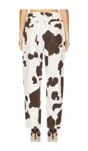 SNDYS Cowhide Straight Leg Jean