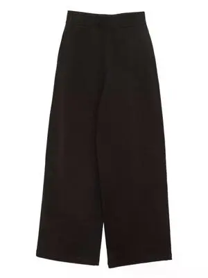 LEMAIRE High-waisted Wide-leg Trousers - Brown
