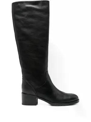 DOUCAL'S 45mm Calf Leather Knee High Boots