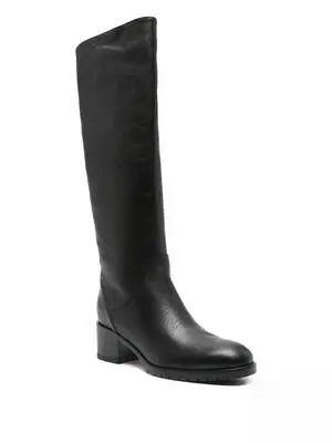 DOUCAL'S 45mm Calf Leather Knee High Boots
