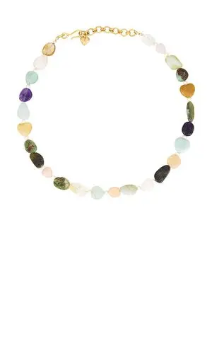Brinker & Eliza Brooke Necklace - Pastel Gemstone Multi