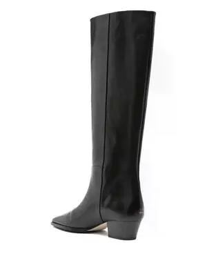 AeydĒ 50mm Medea Leather Knee-high Boots