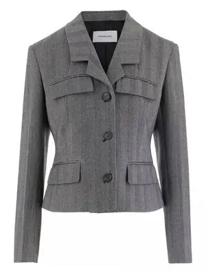 FERRAGAMO Herringbone Pattern Blazer