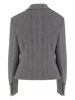 FERRAGAMO Herringbone Pattern Blazer