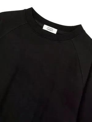 TOMBOY Back-logo Ribbed Sweatshirt