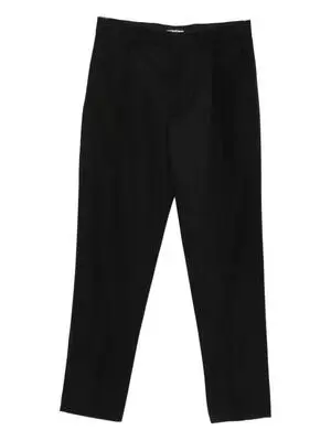 Jacquemus Pleated-front Trousers - Black