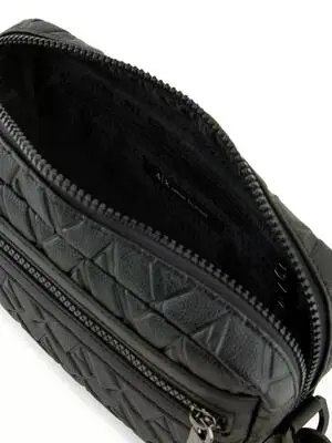 Armani Exchange Logo-embossed Wash Bag