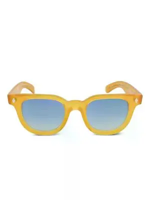 KADOR Orbit Square-frame Sunglasses - Yellow