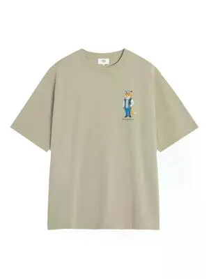 Maison Kitsuné Fox-graphic Cotton T-shirt