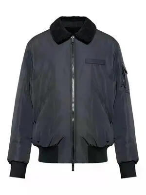 Moncler Sherpa-collar Bomber Jacket