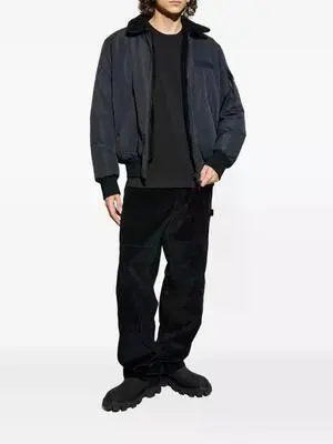 Moncler Sherpa-collar Bomber Jacket