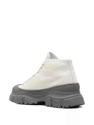Sofie D'hoore Lace-up Chunky-sole Boots - Neutrals