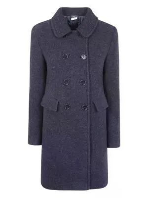 Aspesi Double-breasted Wool Coat