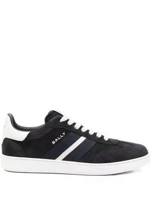 Bally Logo-print Suede Sneakers