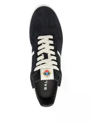 Bally Logo-print Suede Sneakers