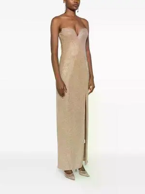 Giuseppe Di Morabito Crystal-embellished Maxi Dress