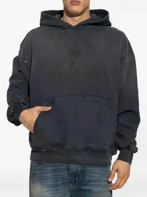 MISBHV Graphic-print Distressed Hoodie