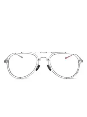 VYSEN EYEWEAR The Zavit Pilot-frame Glasses - Grey