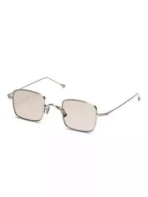 PETER AND MAY Square-frame Titanium Sunglasses