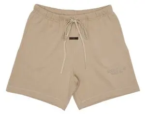 Fear Of God Fear Of God Essentials Soccer Fleece Shorts - Timber