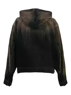 We11Done Corduroy Zip-up Hooded Jacket