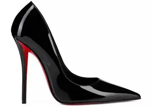 CHRISTIAN LOUBOUTIN Miss Z 120mm Pump Patent Calf Leather - Black