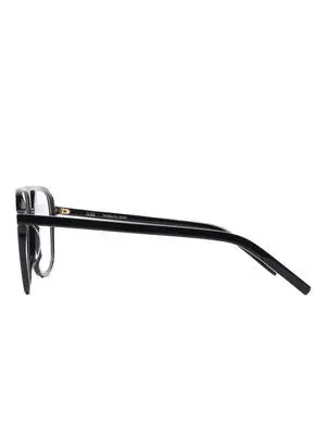 KALEOS Hernandez Square-frame Eyeglasses - Black