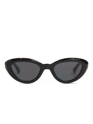 PETER AND MAY Tortoise Cat-eye Sunglasses - Brown