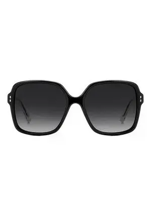 Isabel Marant Logo-engraved Sunglasses - Black