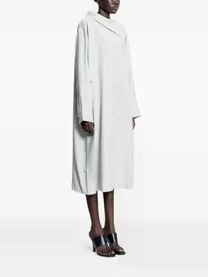 Studio Nicholson High-neck Draped Dress