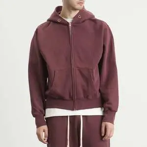 LES TIEN Heavyweight Zip Hoodie