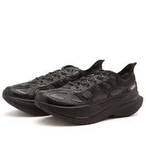 Hoka One One U Mach X Caged Sneaker - Black/midnight Blue