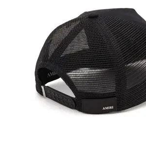 Amiri Club Trucker Hat - Black