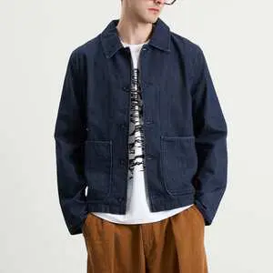 You Must Create Groundhog Chore Jacket - Indigo