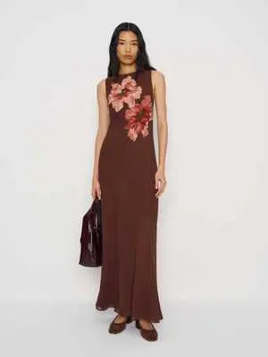 Reformation High Neck Evening Dresses