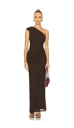 Superdown Fleur Maxi Dress - Brown