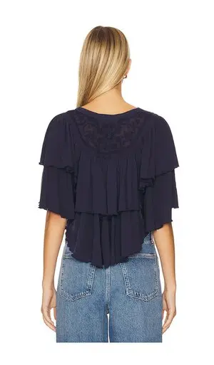 Free People Rose Party Tee