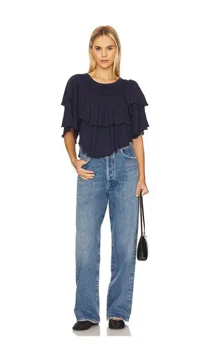 Free People Rose Party Tee