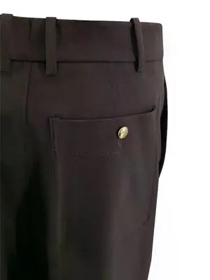 P.a.r.o.s.h Button-fastening Pocket Trousers