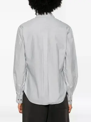 LEMAIRE Button-down Long-sleeve Shirt - Blue