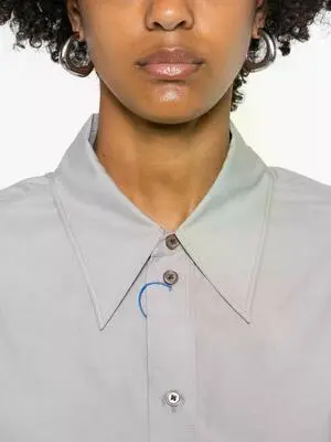 LEMAIRE Button-down Long-sleeve Shirt - Blue