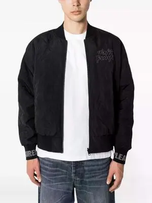 PLEASURES Graphic-print Reversible Bomber Jacket