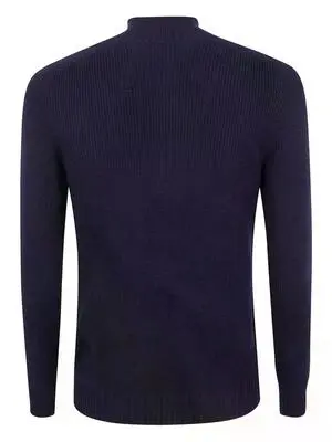 GRAN SASSO Ribbed High-neck Sweater