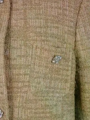 N°21 Embellished Tweed Coat