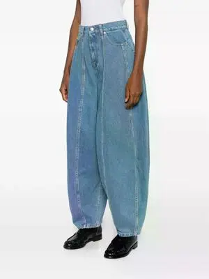Viktor & Rolf Panelled Balloon-shaped Jeans - Blue