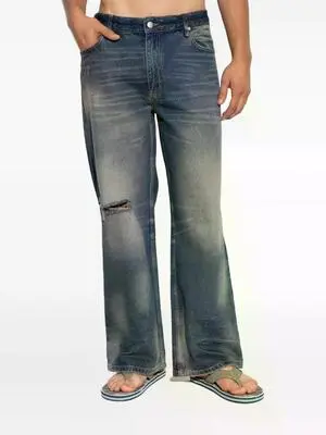 MISBHV Distressed-knee Jeans