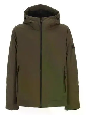Peuterey Hooded Zip-front Jacket - Green